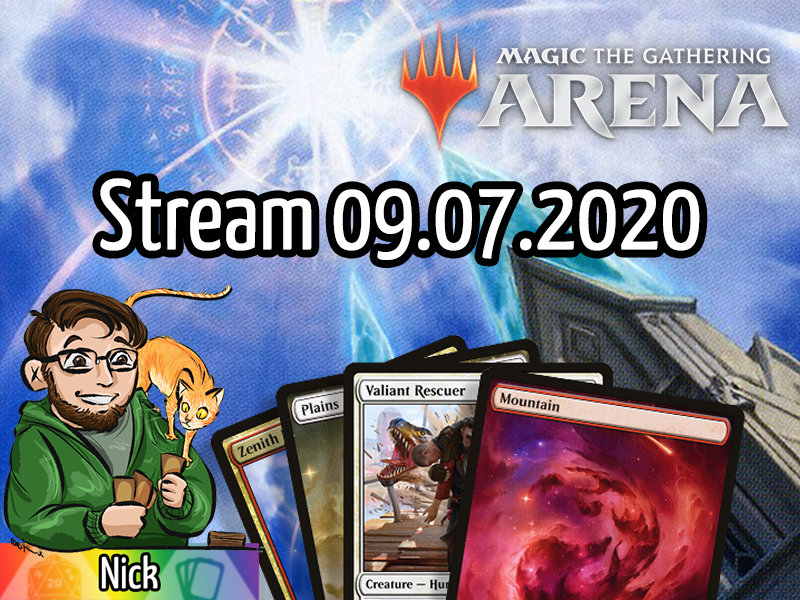 Magic The Gathering Arena – Stream 09.07.2020 – Quick Draft then Boros ...